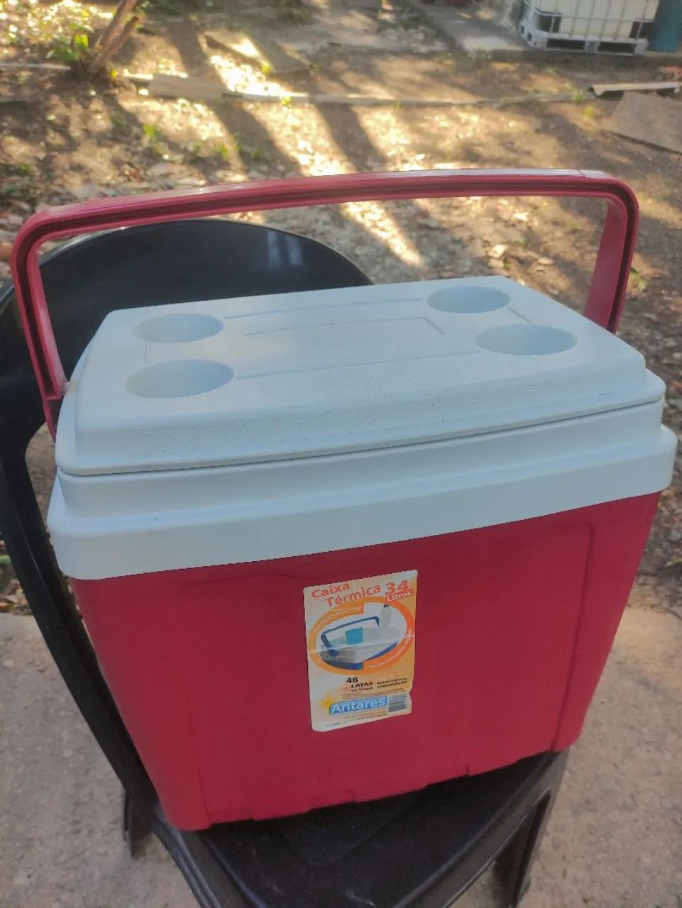 Caixa Térmica 34 Litros c/ Porta Copos - Antares - Equipamentos Para ...