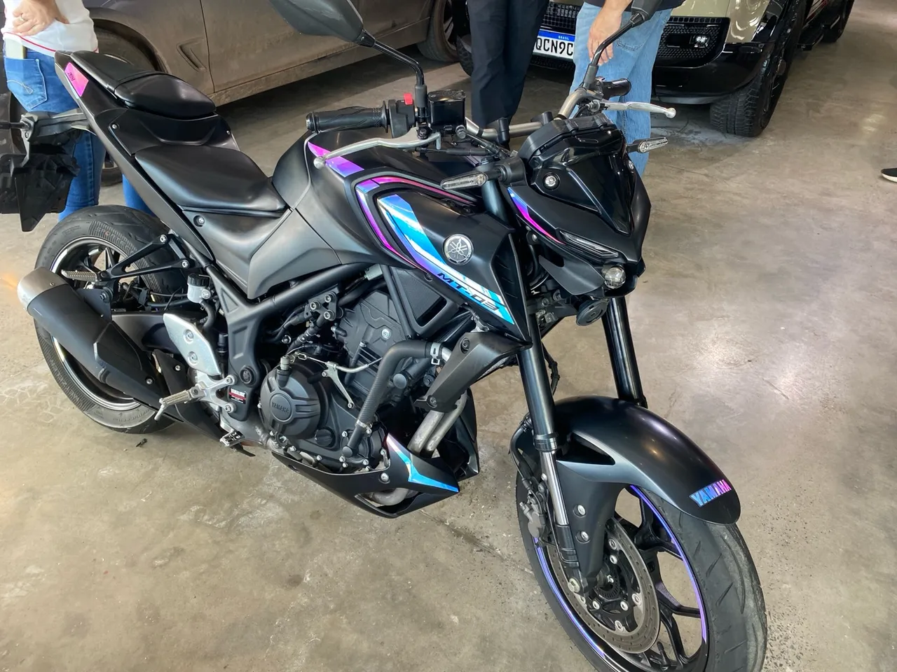 Motos Yamaha MT-03 2023 no Brasil