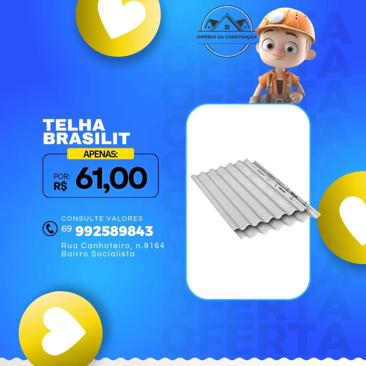 "telha brasilit" - Fundação e Estrutura no Brasil