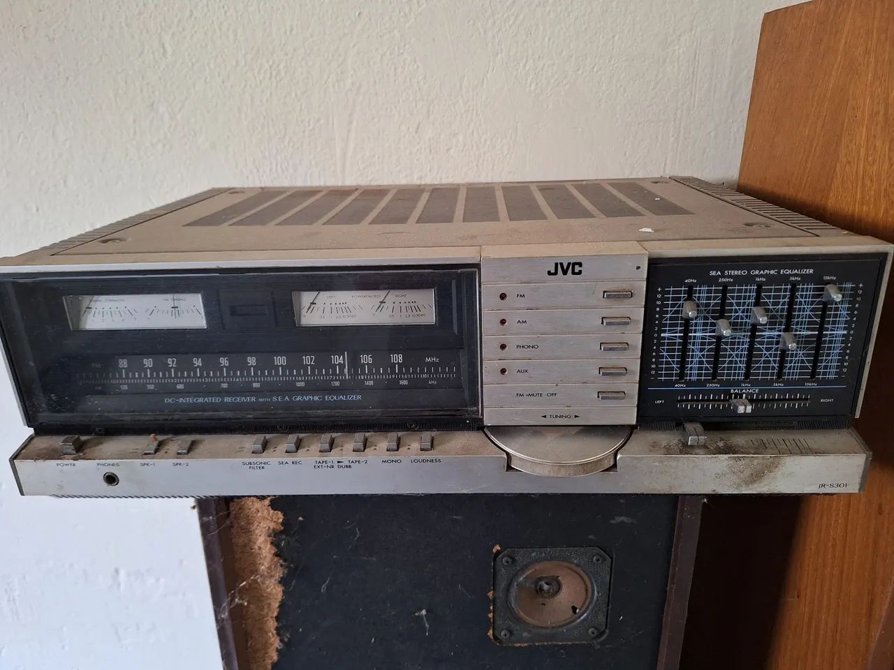 Receiver JVC com Equalizador Gráfico - JR-S301 - Aparelhos de Som ...