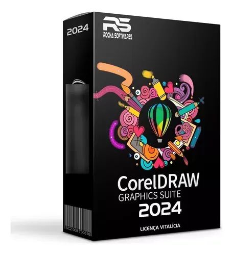 Corel Draw 2024 - Vitálicio + Brinde Photoshop CS6 Portátil ...
