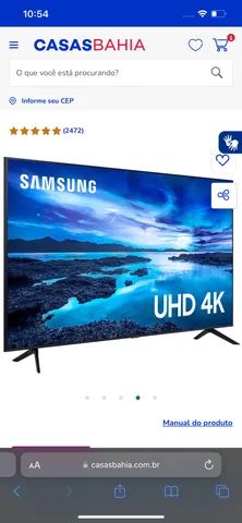 Tv de 58 polegadas samsung | +201 anúncios na OLX Brasil