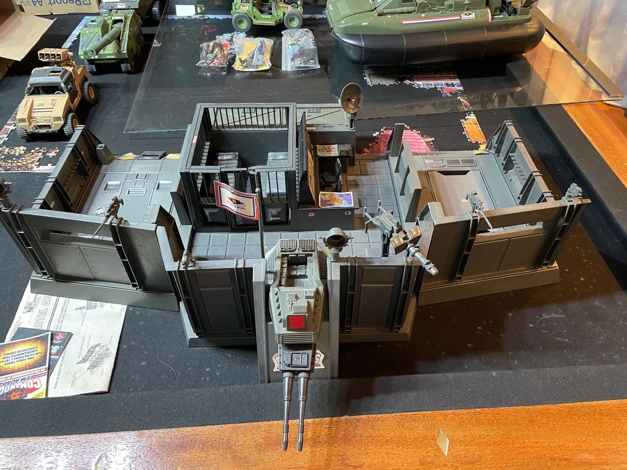 Base Militar G.I. Joe - Playset Completo - Hobbies e coleções ...