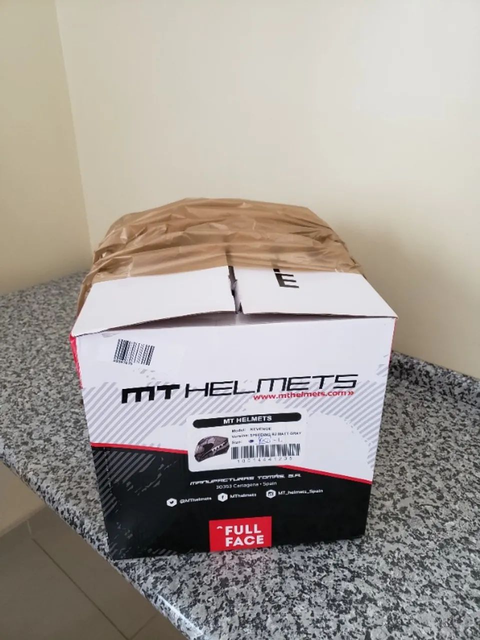 Capacete marca MT modelo Revenge Limited Evo Tamanho 60 com Selo ...