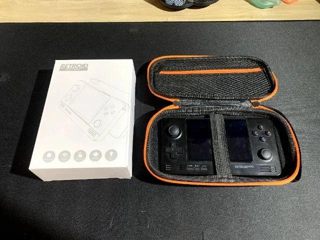 MUITO NOVO! Retroid Pocket 2 Plus + Case original + Adaptador pra HDMI ...