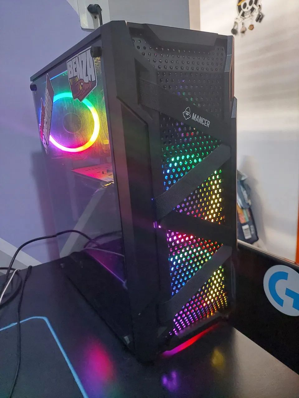 PC Gamer Mancer com iluminação RGB - Computadores e Desktops - Jardim ...