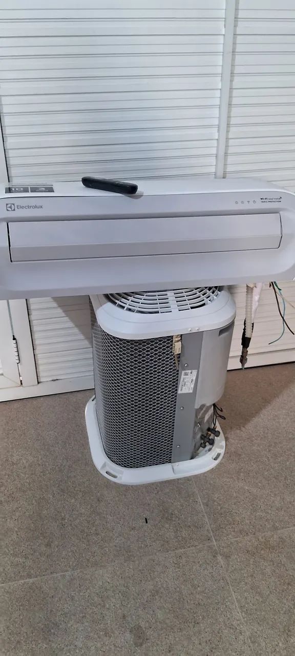 Split Electrolux 12.000 btus inverter..com Wi-Fi. Alexa - Ar ...