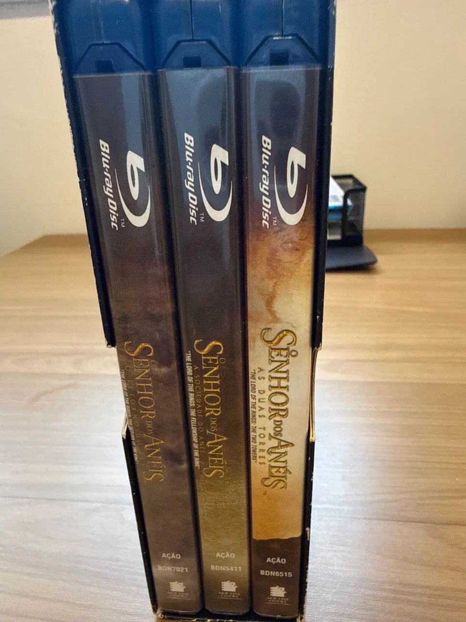 Blu-Ray Trilogia - O Senhor dos Anéis - DVD, Blu-Ray e Vídeo Cassete ...