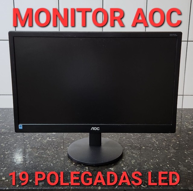 Monitor led aoc | +1125 anúncios na OLX Brasil