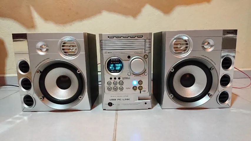 Micro System Philips MCM-595 - Aparelhos de Som - Progresso, Blumenau ...