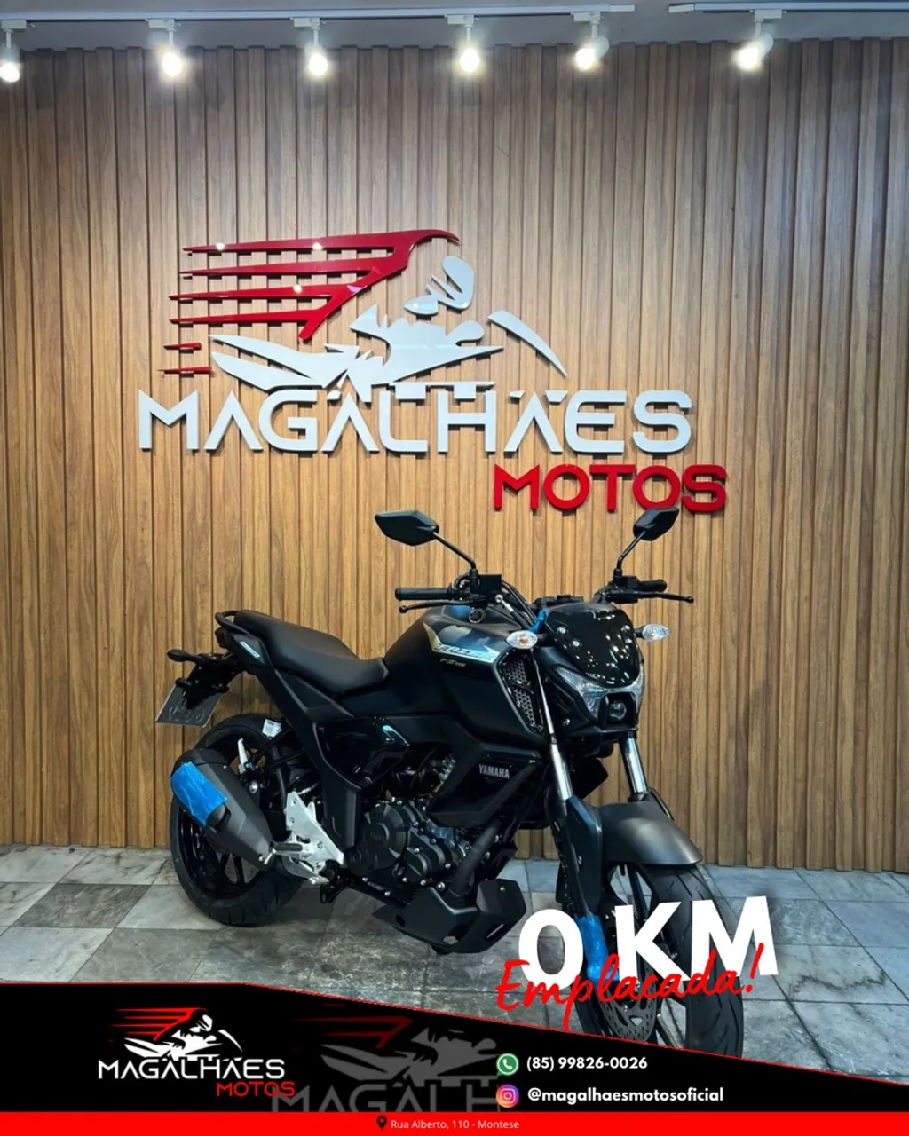 Motos YAMAHA FAZER no Brasil