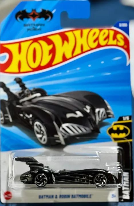 Hot Wheels Batman & Robin Batmobile- 1:64 Lote B 2025 - Hobbies e ...