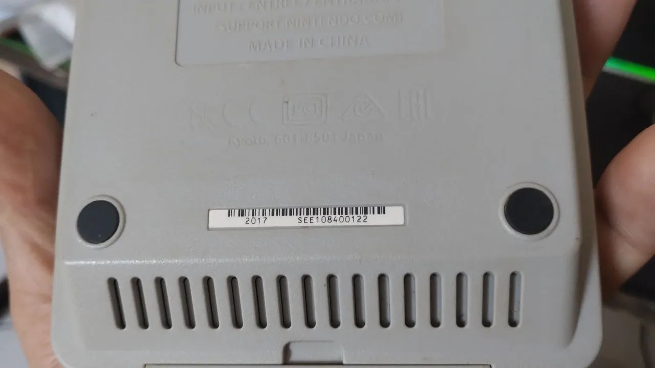 Super Nintendo mini Original - Consoles de Vídeo Game - Terra Vermelha ...
