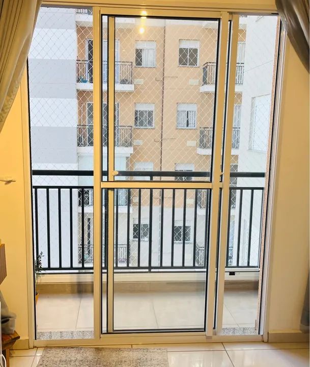 Porta de correr Alumínio branco varanda - Portas e Janelas - Serpa ...