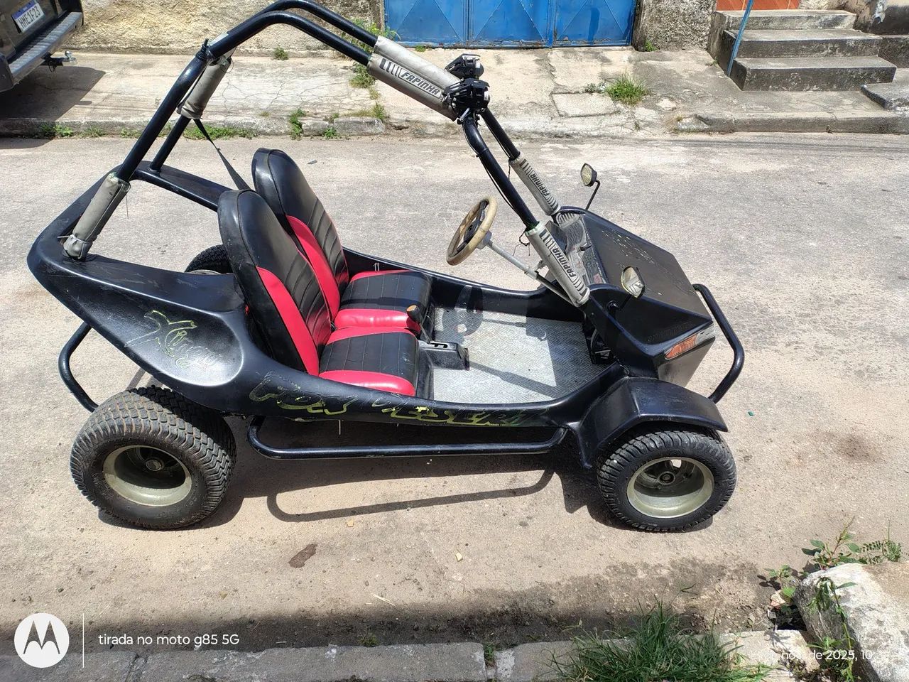 MINI BUGGY BUGRE FAPINHA XINGU CHASSI LONGO COM PART ELÉTRICA ...