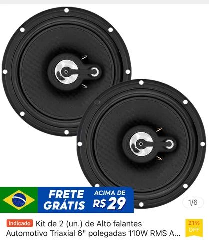 Triaxial 6 polegadas | +168 anúncios na OLX Brasil