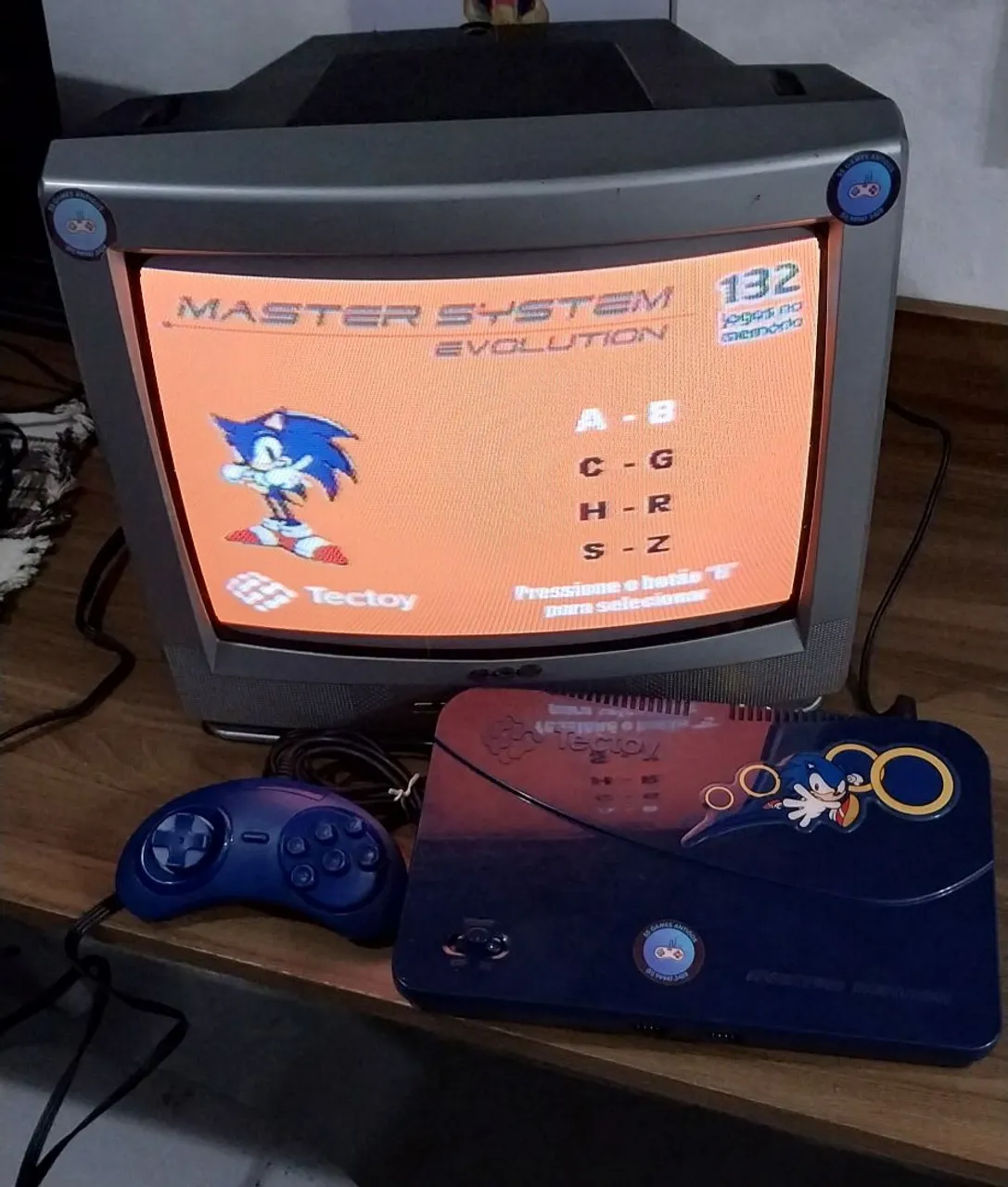 "sonic master system 1" no Brasil
