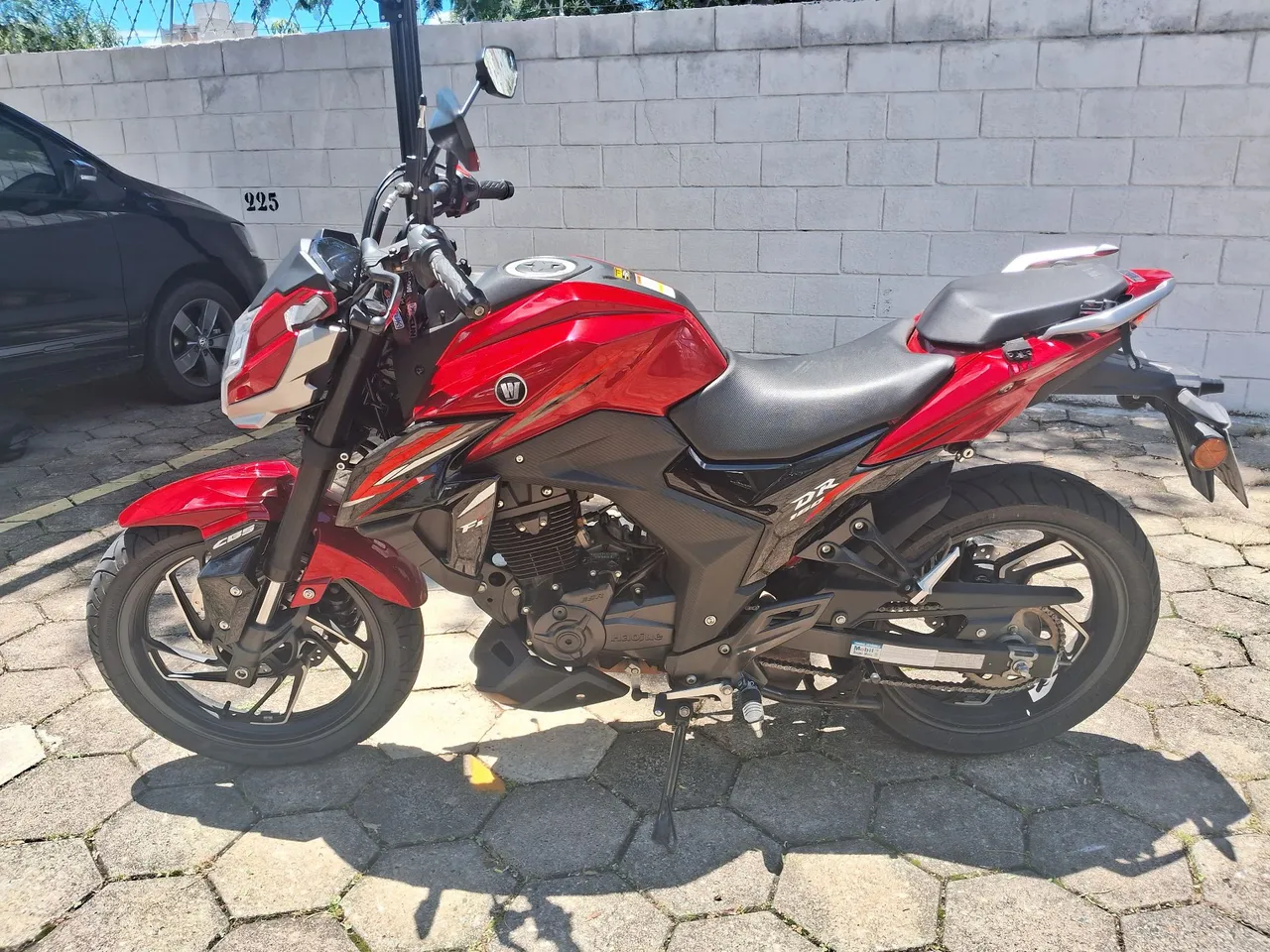 Motos HAOJUE DR no Brasil