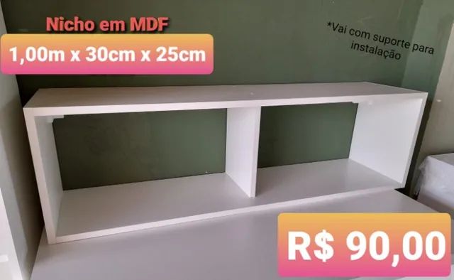 "nicho mdf sob medida" no Brasil