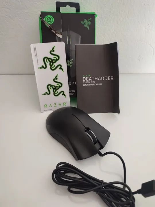 Razer DeathAdder Essential - Mouse Gamer - Periféricos e Acessórios de ...