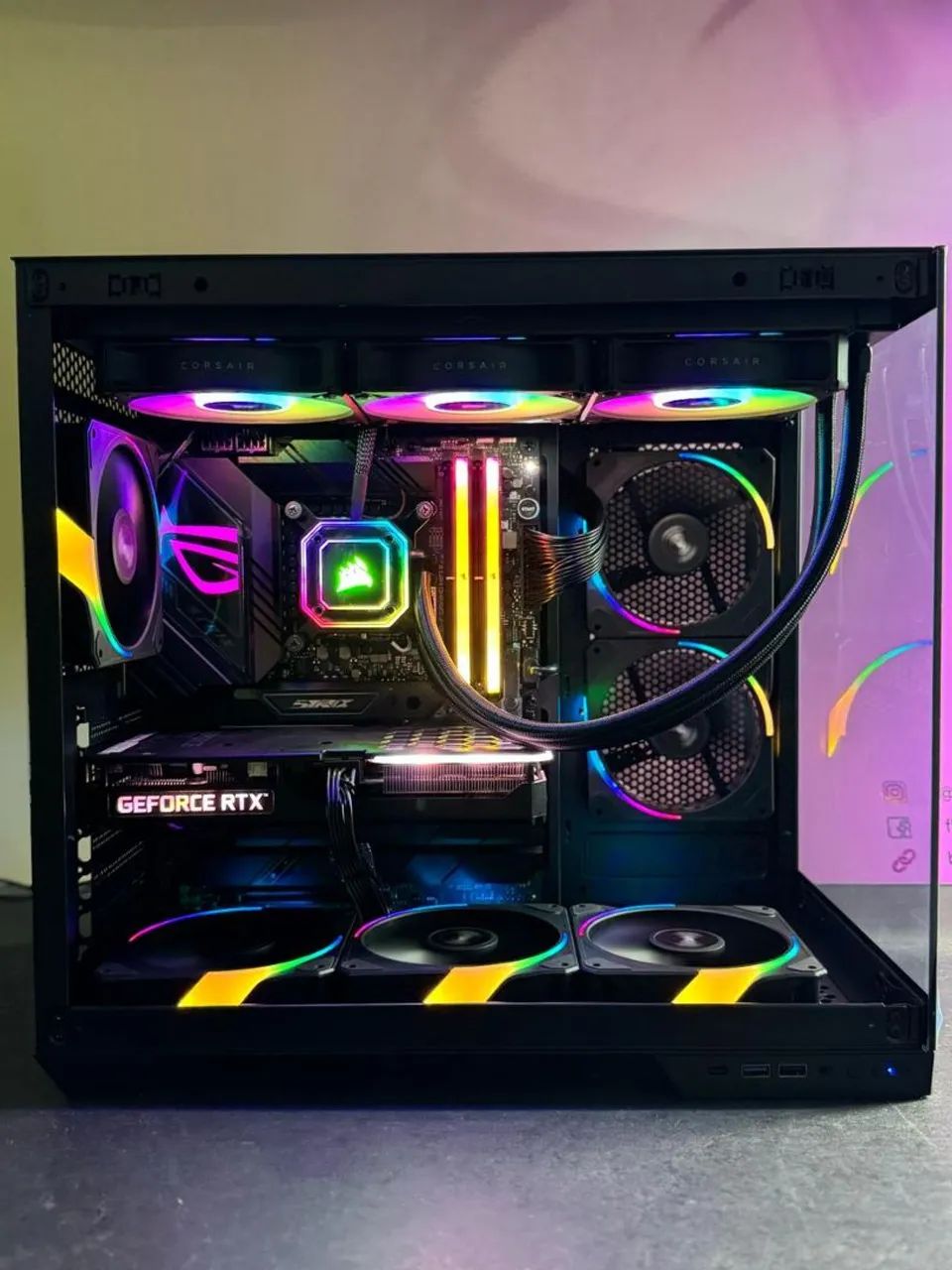 Pc Gamer High End: Z790F Strix, i7 12700k, RTX 3060Ti 8gb, 32Gb 7000mhz ...