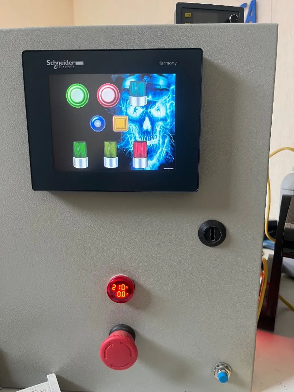 Painel de automação universal! Já vai acompanhado com software com seu ...