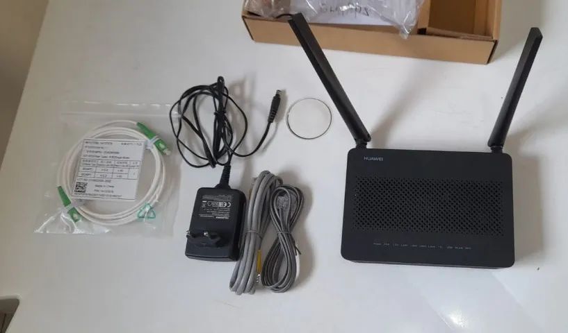 Modem e Roteador Hg8145v5 GPON Fibra ótica - Conectividade e Dispositivos de Rede - Pricumã, Boa ...
