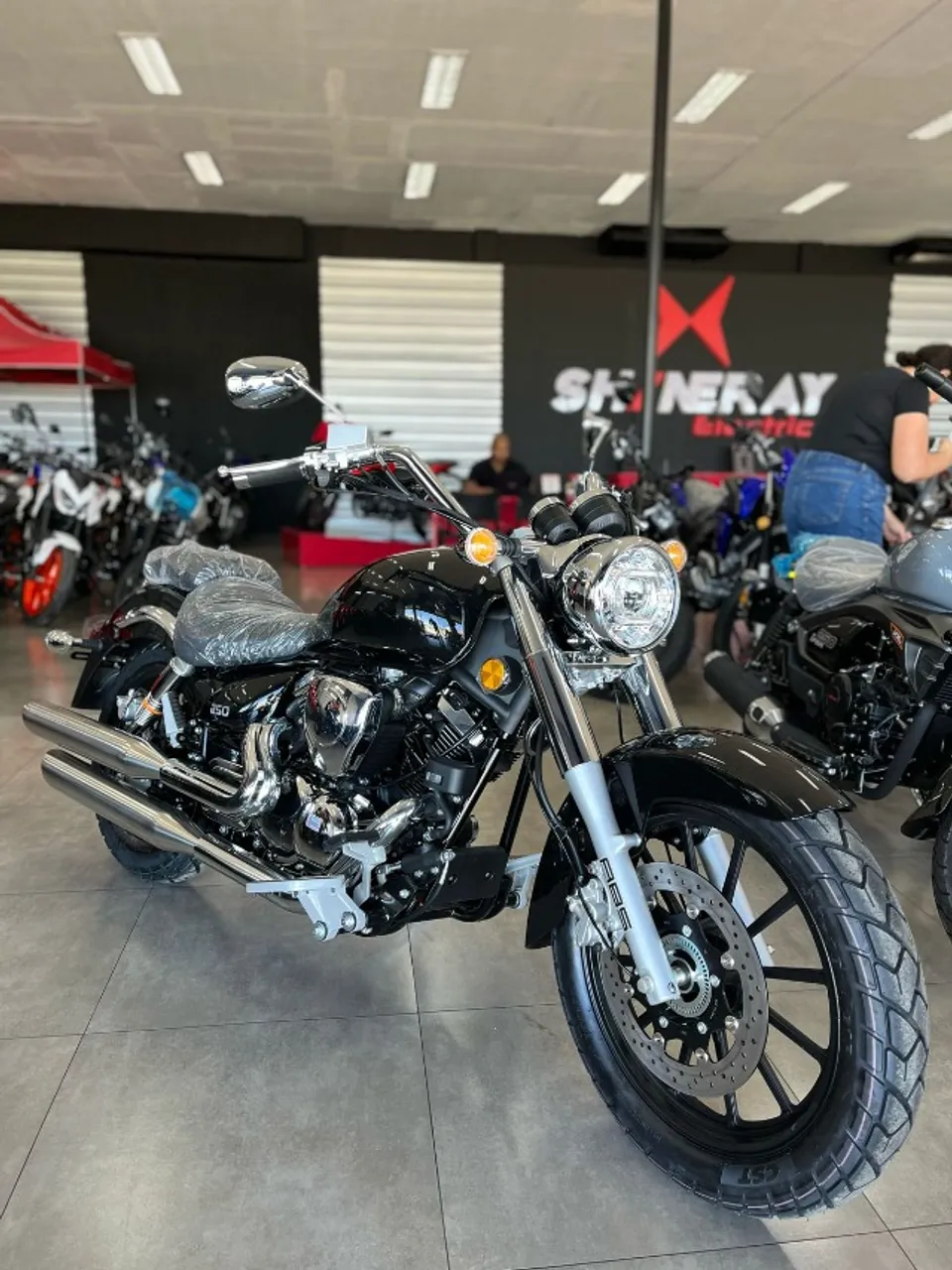 Motos SHINERAY DENVER 250 no Brasil