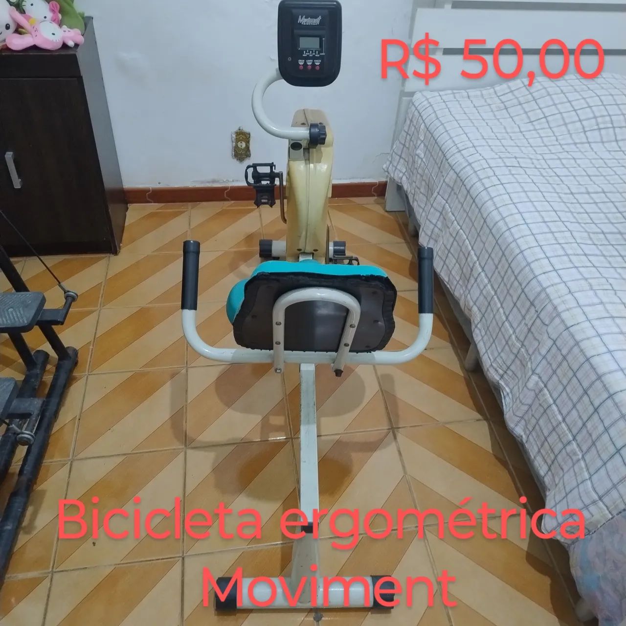 Bicicleta Ergométrica Movement - Academia e Exercícios - Vila Olinda ...