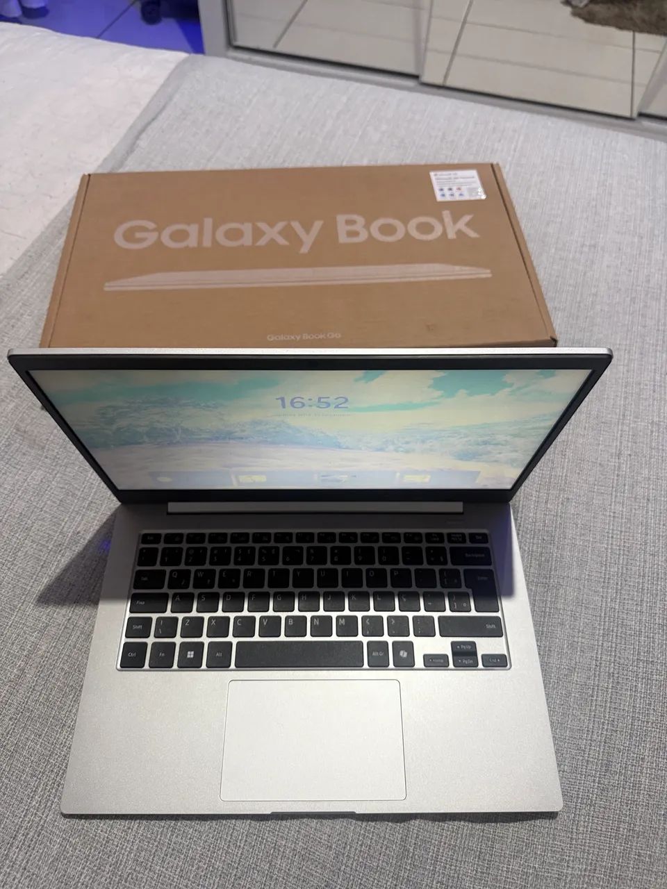 Notebook Galaxy Book Go, Windows 11 Home, 4gb, 128gb, 14 Cor Prata ...