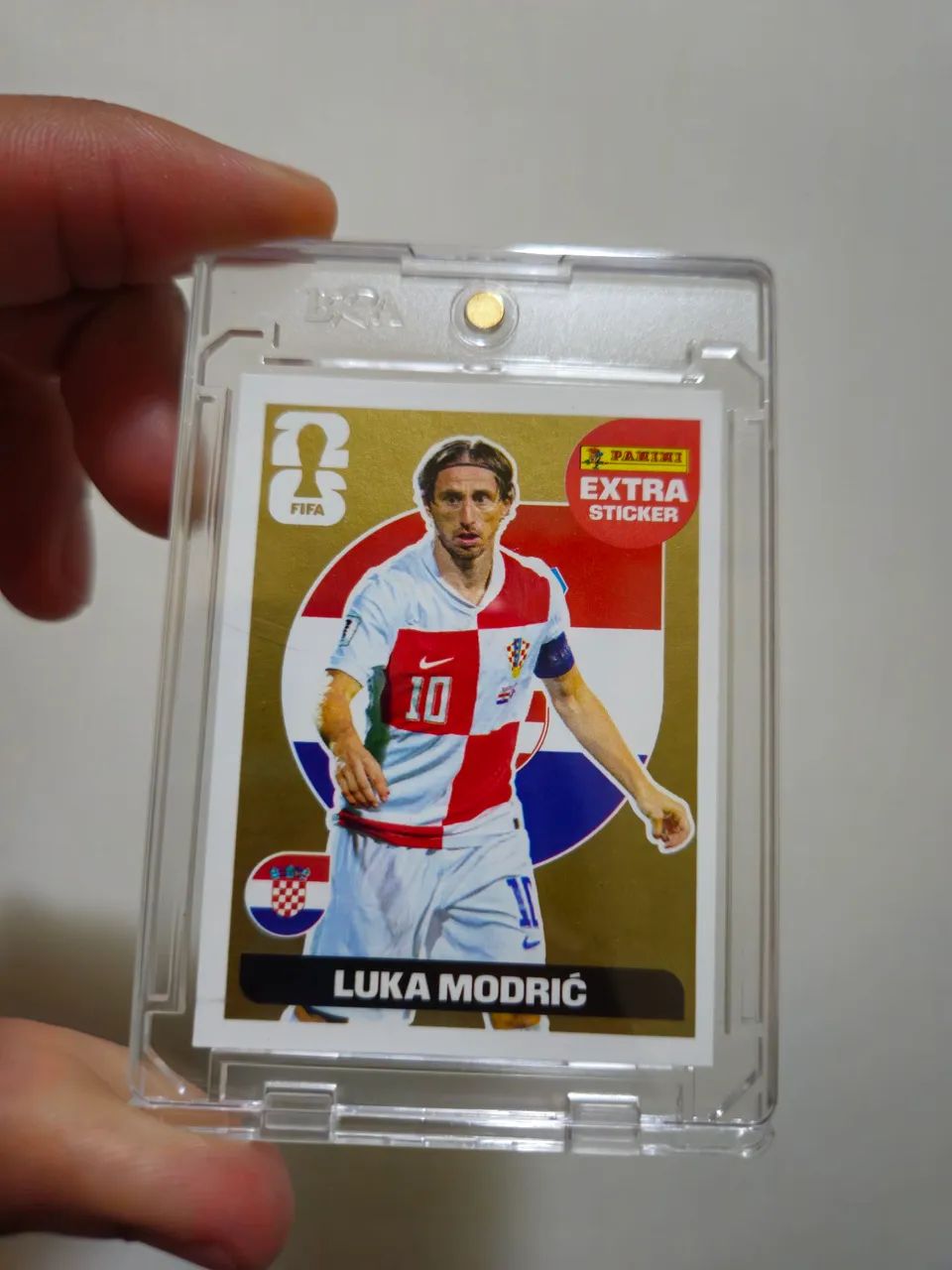 Figurinha Panini Extra Sticker "legend" Gold Copa 2026 Luka Modri? RARA ...