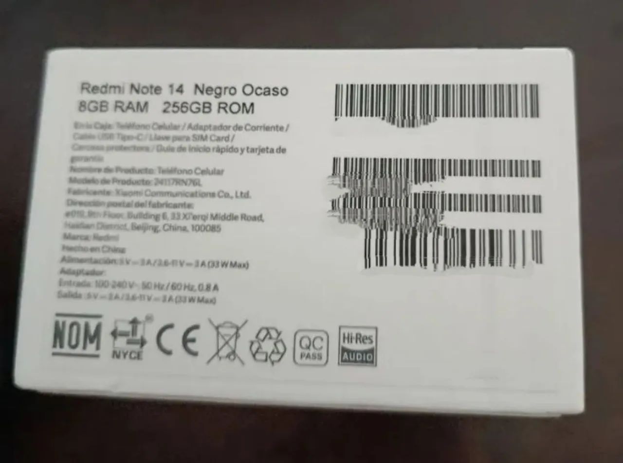 Xiaomi Redmi Note 14 8/256gb câmera 108mp completo na caixa versão ...