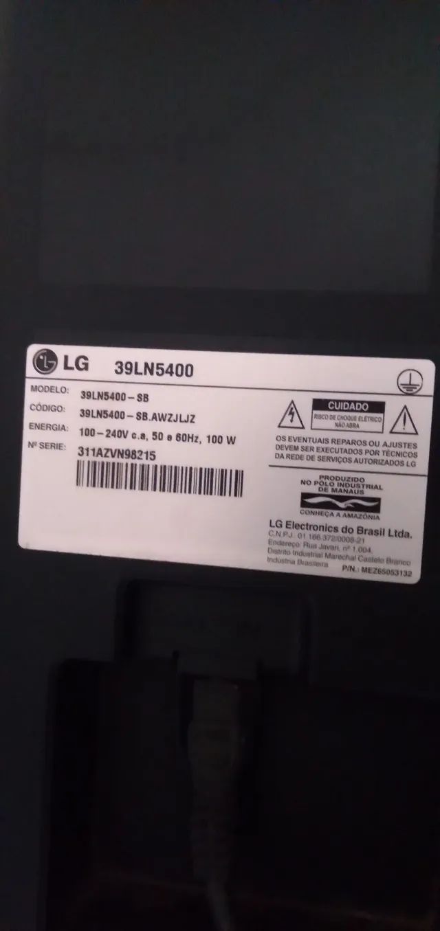 Smart tv 39 polegadas lg | +123 anúncios na OLX Brasil