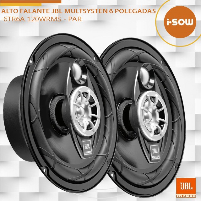 "alto falante jbl 6 polegadas" no Brasil