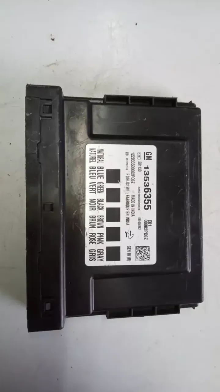 Modulo Bcm Chevrolet S10 13536355 - Peças para carros, vans e ...