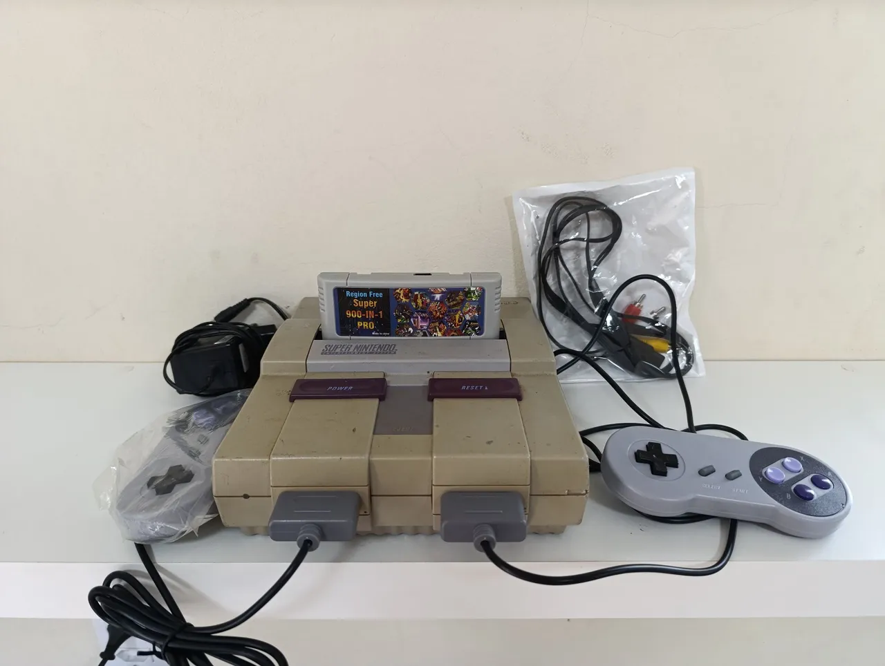 "super nintendo antigo" no Brasil