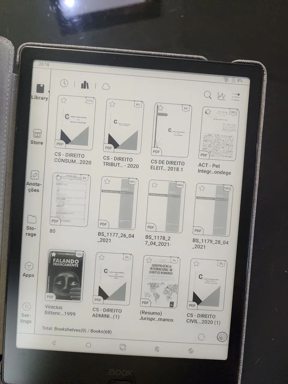 Ereader, leitor digital onyx boox tab 2, tamanho 10,3" - Tablets e E ...