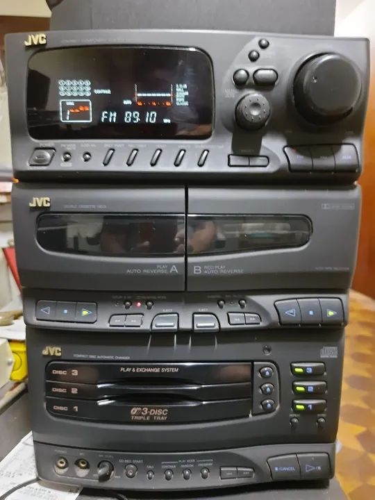 Mini System JVC MX-C220 com Controle Remoto Original - Aparelhos de Som ...