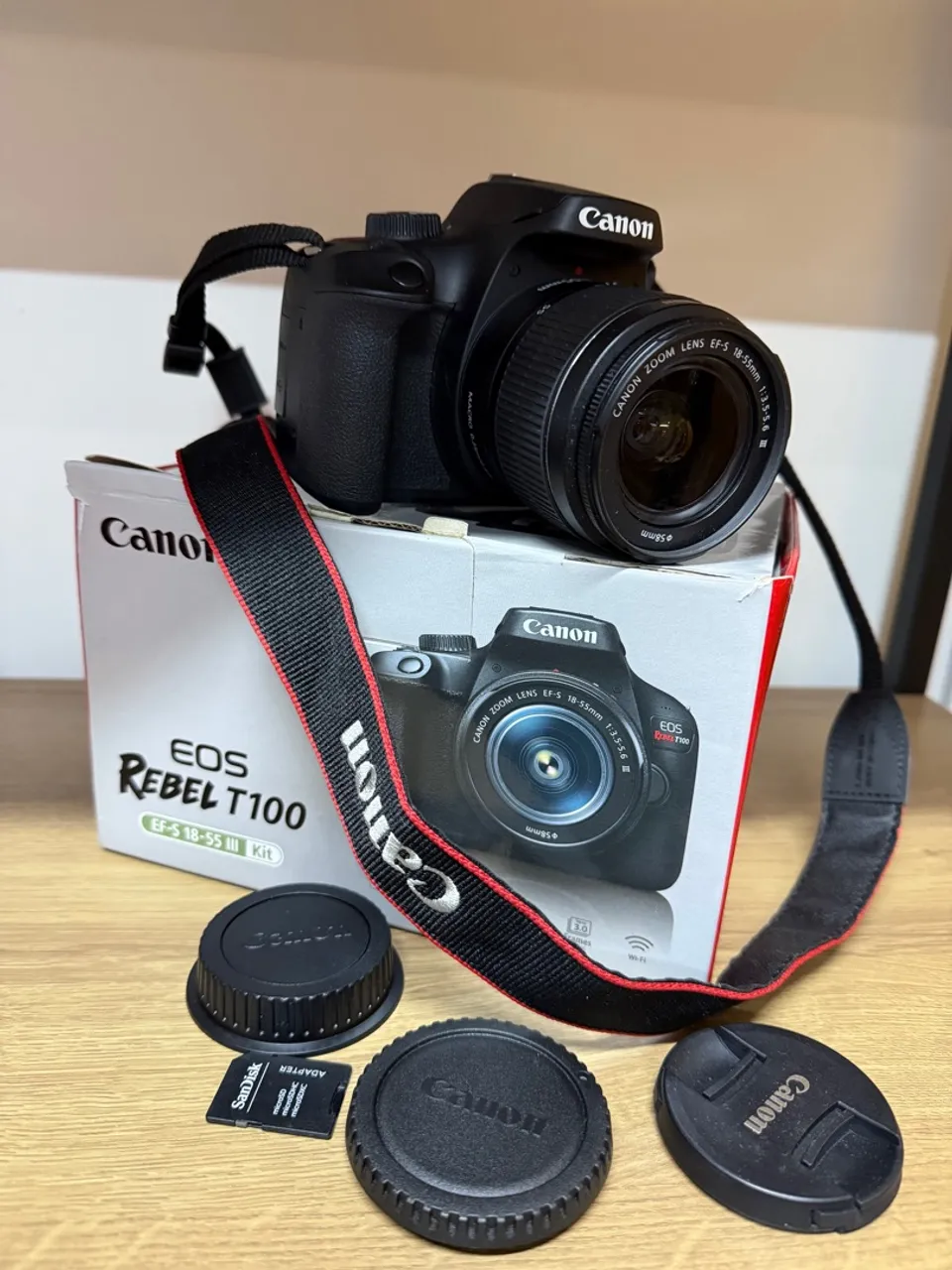 "canon t100" - Câmeras e Filmadoras no Brasil