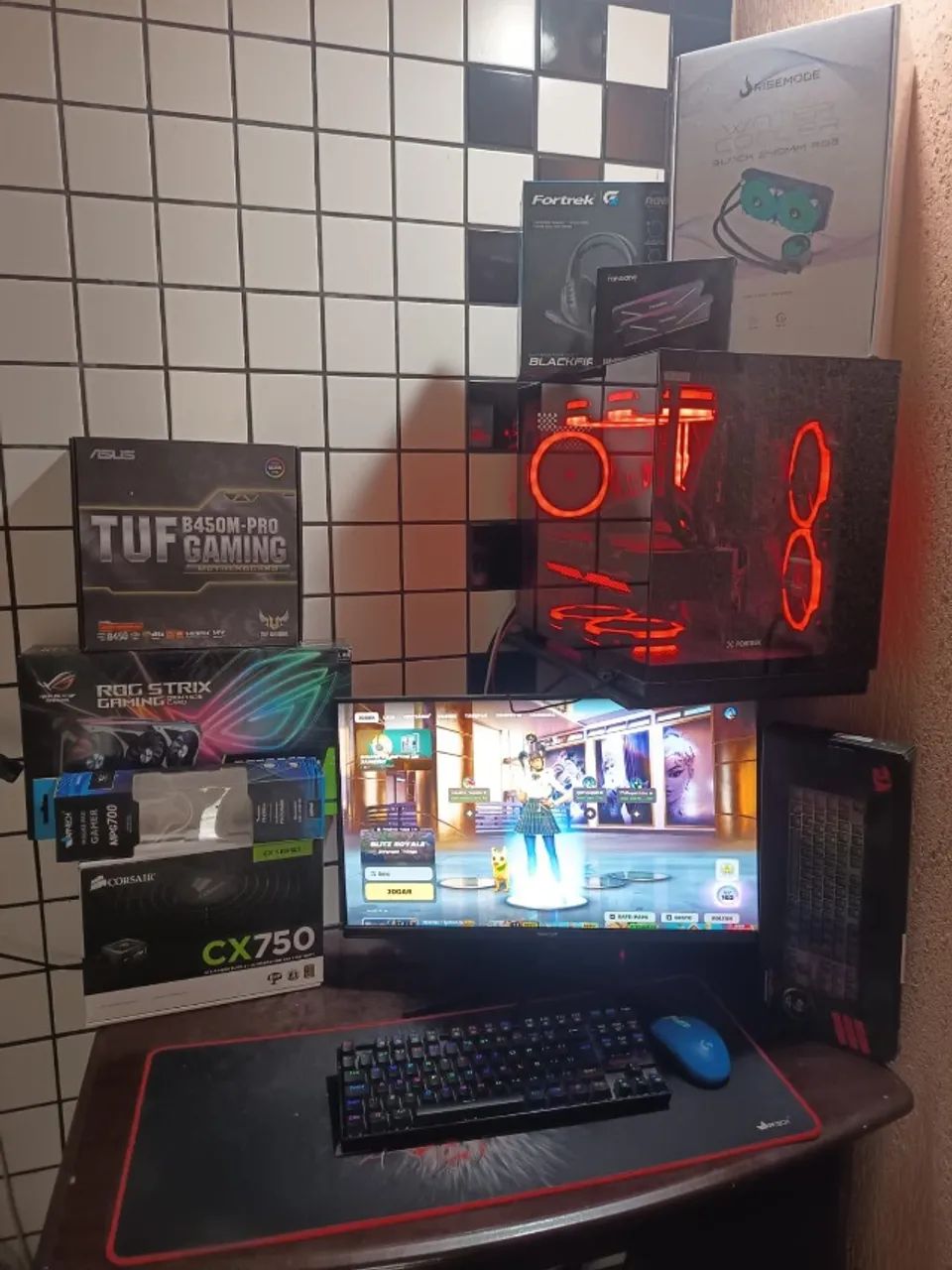 Pc gamer completo . PRA LEVAR LOGO - Computadores e Desktops - Nova ...