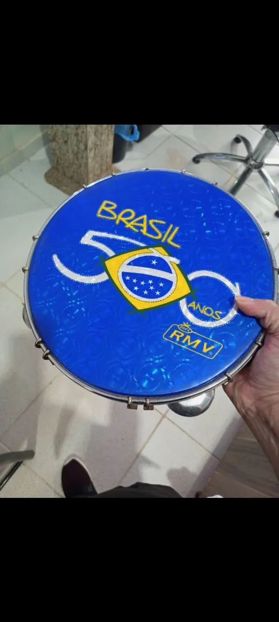 "pandeiro de 12 polegadas" no Brasil