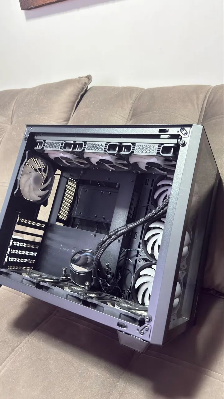 Gabinete Mid tower + Water Cooler Mancer Mystic g1 360mm - Peças de ...