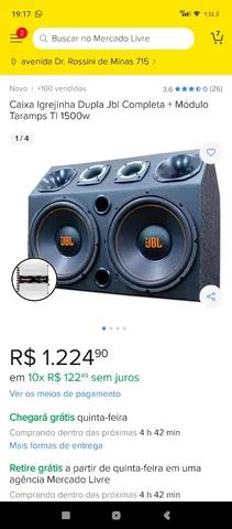 "caixa jbl 12 polegadas" no Brasil
