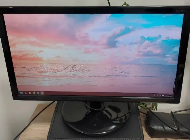 Monitor Led Extra Fino 20' Polegadas Aoc E2043fk Black Piano ...