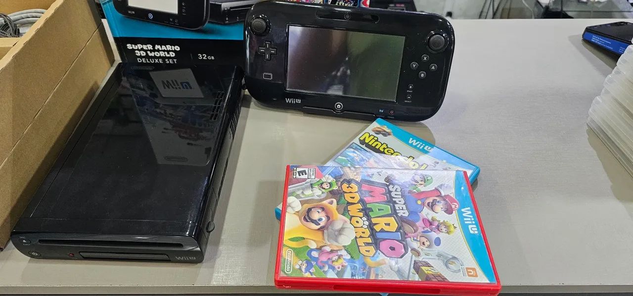 Nintendo Wii U - Super Mario 3D World Deluxe Set - Consoles de Vídeo ...