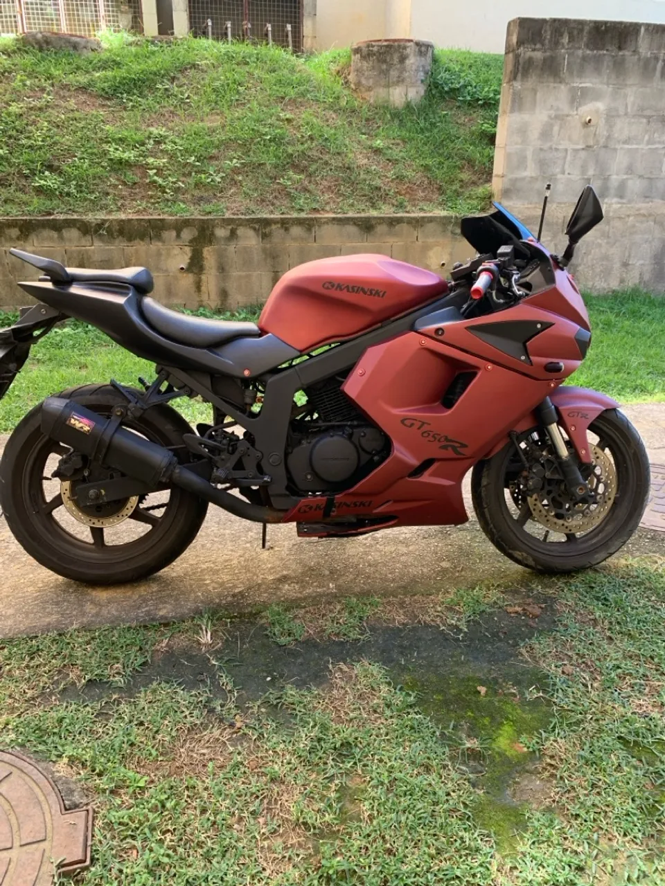 Motos KASINSKI COMET no Brasil