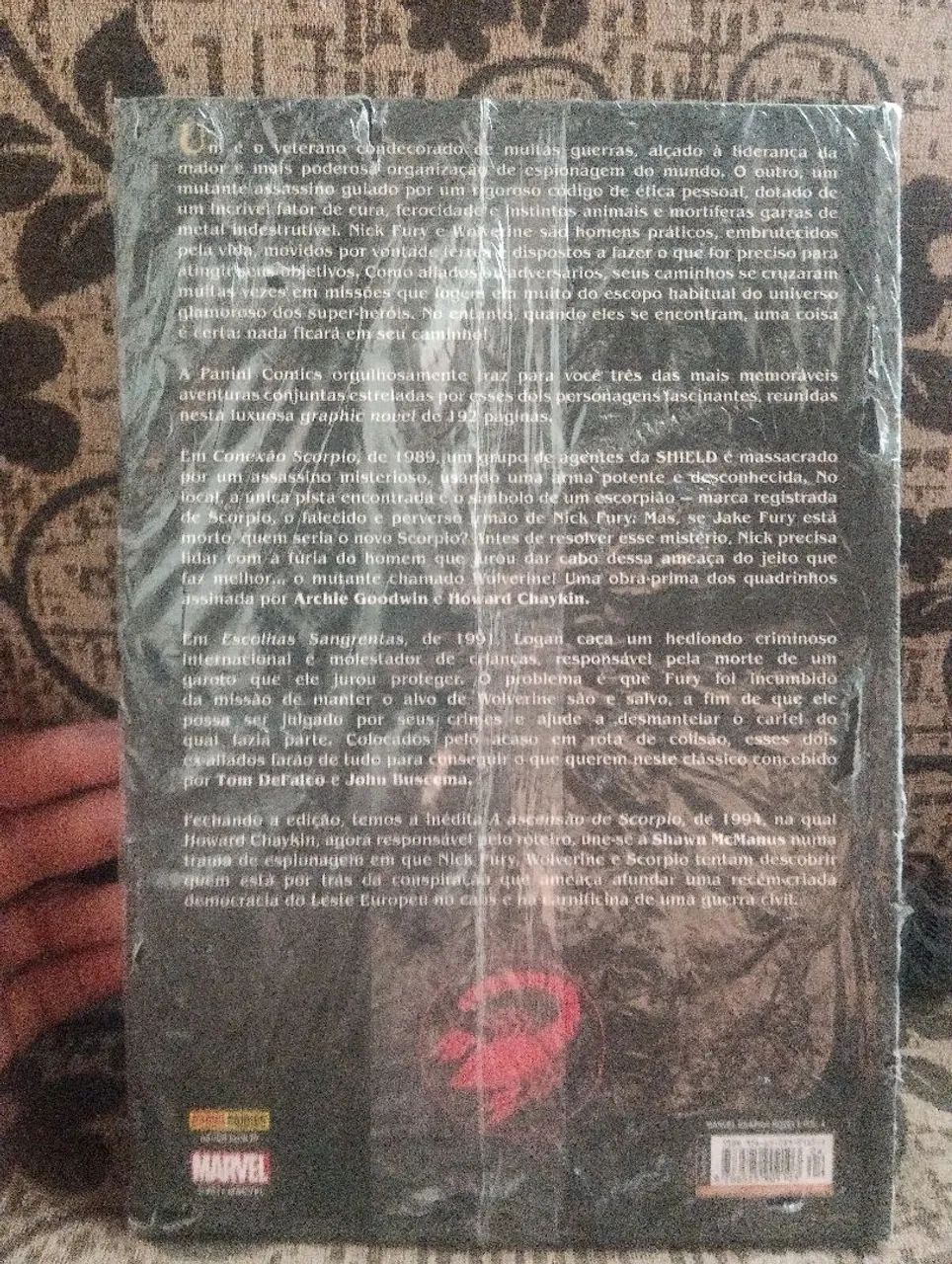 Hq Wolverine e Nick Fury: Conexão Scorpio (Marvel Graphic Novels ...