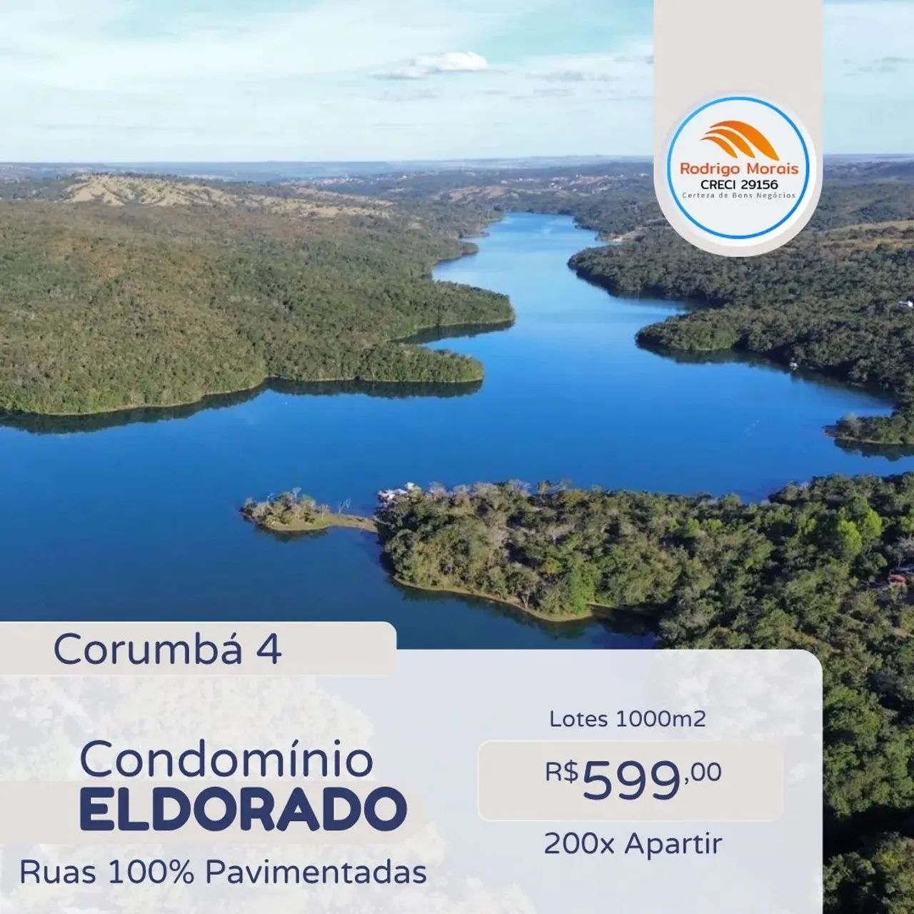 _ Lago Corumbá 4 - Água, Energia, Asfaltado, etc - - Terrenos, sítios e ...