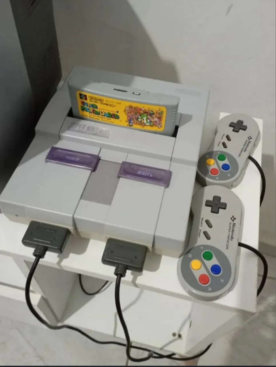 "super nintendo antigo" no Brasil