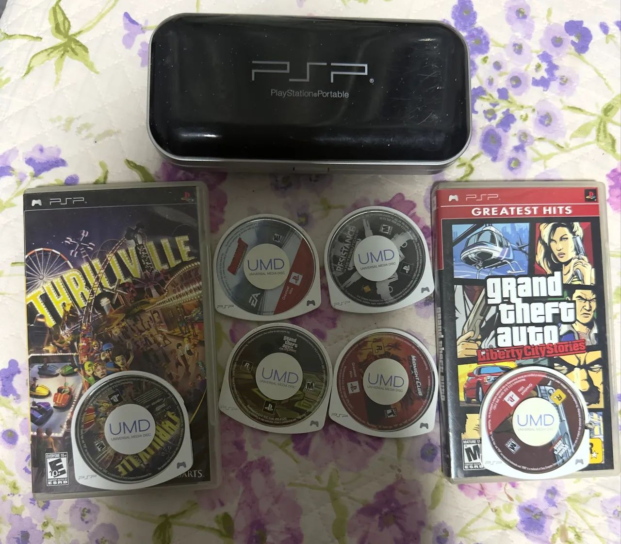 Vendo jogos separados para PSP, ou maleta com todos valor a negociar ...